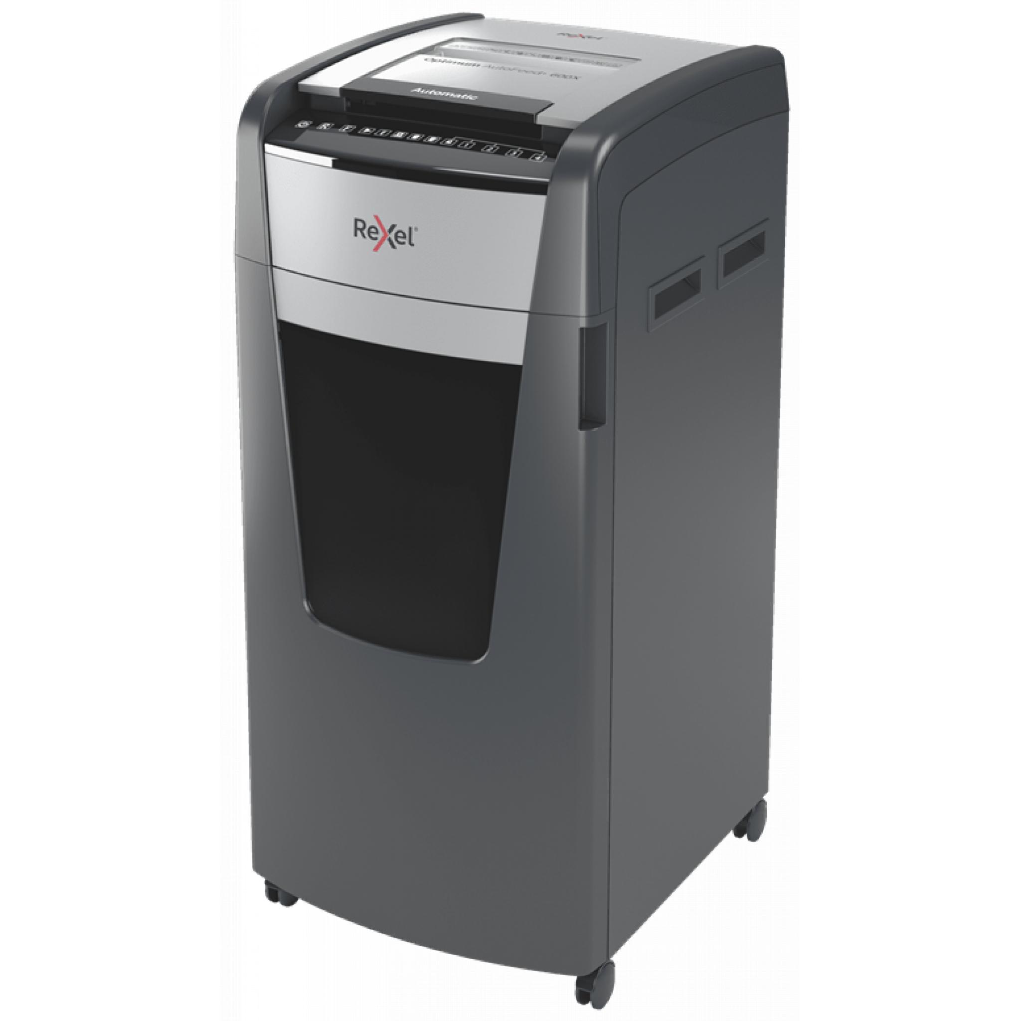 Rexel Optimum AutoFeed+ 600X Automatic Cross Cut Paper Shredder